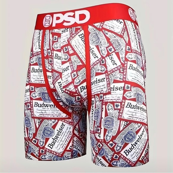 PSD | Underwear & Socks | Mens Beer Budweiser Psd Boxer Briefs | Poshmark